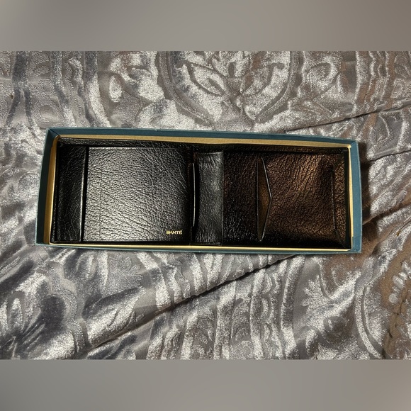 dante | Accessories | Vintage Nib Stitchless Buffalo Grain Leather Dant ...